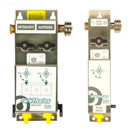 Hydro Systems SinkMaster 8831 Two 3.5 GPM E-Gap Ball Valve Dispenser ...